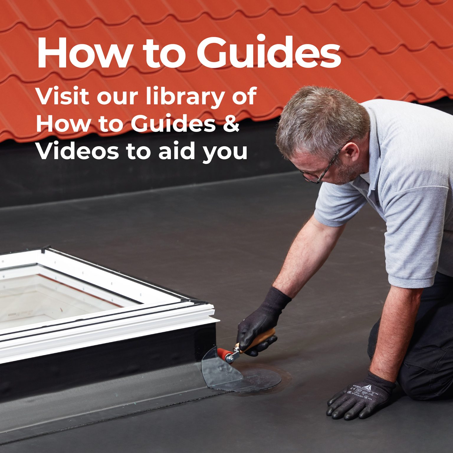 QuickTrim Roofing Trim Edging | Durable Rubber Roof Trims for Flat Roofs